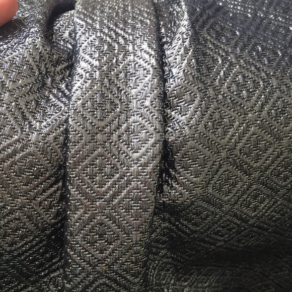 Guess | Dresses | Strapless Silver Jacquard Guess Cocktail Dress | Poshmark